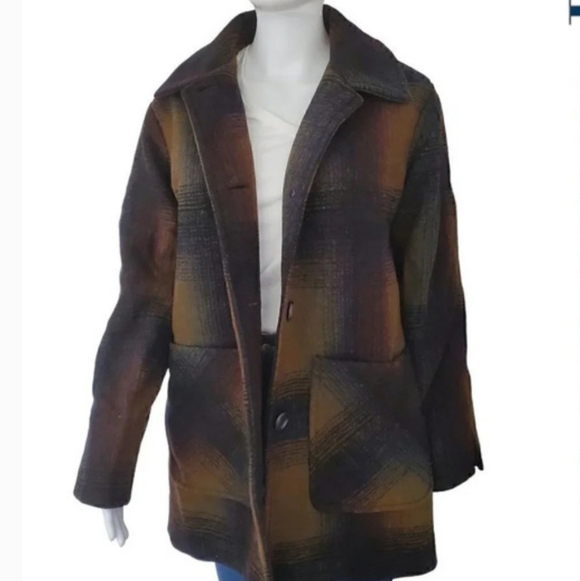 Pendleton | Jackets & Coats | Pendleton Ladies Wool Blend Topper Coat ...
